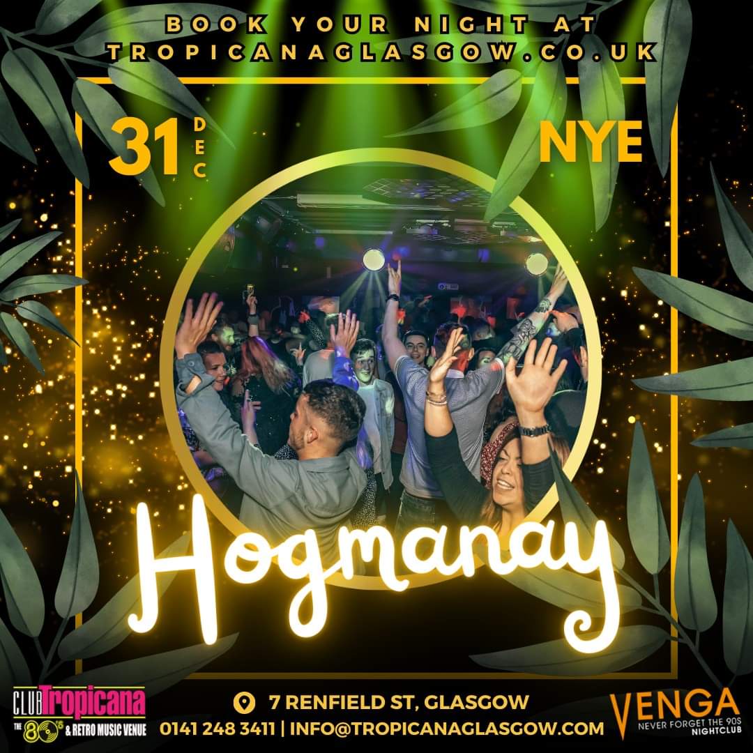 Glasgow Nightclub | Retro Club | 80's Themed Nightclub